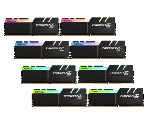 G.SKILL Trident Z RGB DDR4 3200MHz CL16 64GB Kit8 (8x8GB) Intel XMP