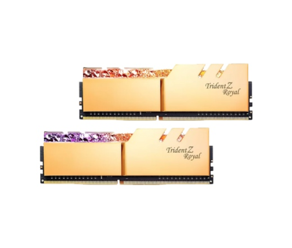 G.SKILL Trident Z Royal DDR4 2666MHz CL19 128GB Kit4 (4x32GB) Intel XMP Gold