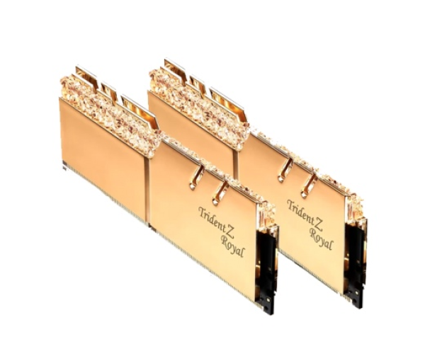G.SKILL Trident Z Royal DDR4 3200MHz CL16 128GB Kit8 (8x16GB) Intel XMP Gold