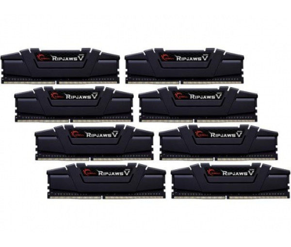 G.SKILL Ripjaws V DDR4 2666MHz CL19 256GB Kit8 (8x32GB) Intel XMP Black