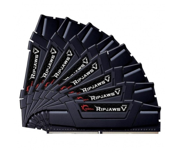 G.SKILL Ripjaws V DDR4 2666MHz CL18 256GB Kit8 (8x32GB) Intel XMP Black