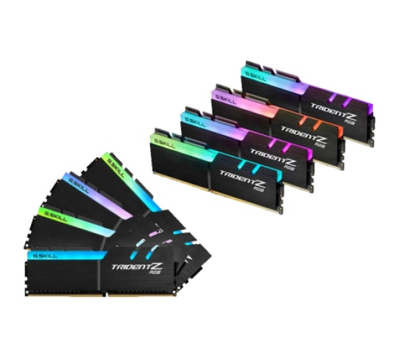 G.SKILL Trident Z RGB DDR4 3200MHz CL14 256GB Kit8 (8x32GB) Intel XMP