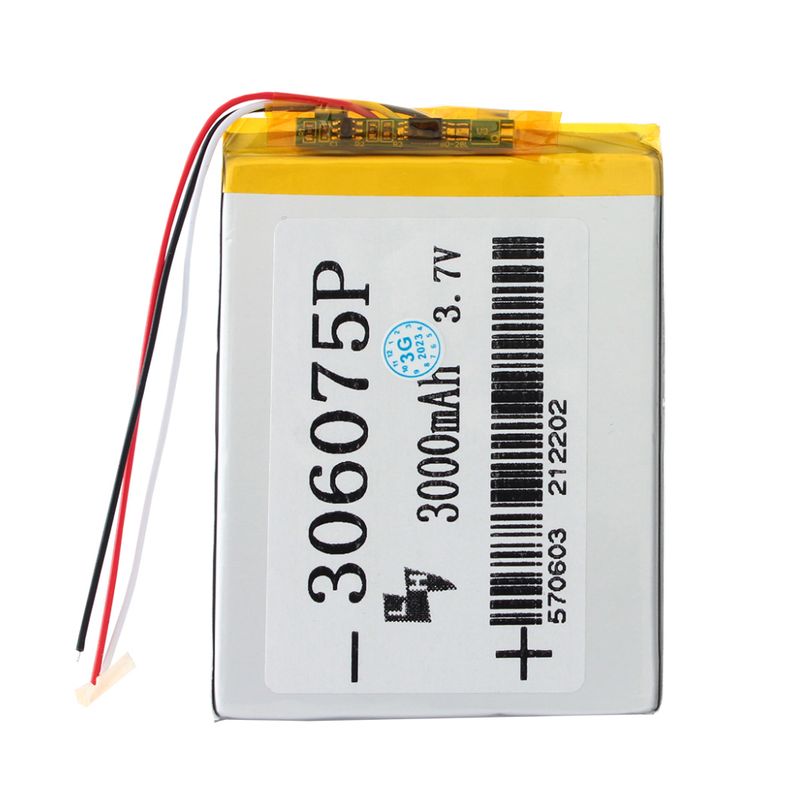 Baterija standard za Tablet 3.7V-3000mAh 306075