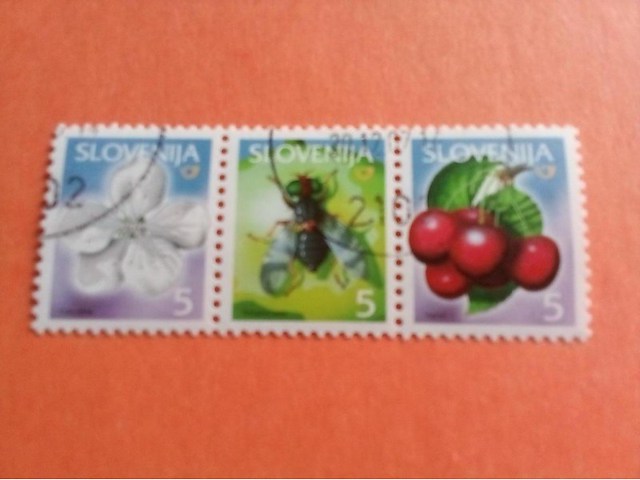Lot 3,Slovenija, komplet serija  2005, uslužno žigosane