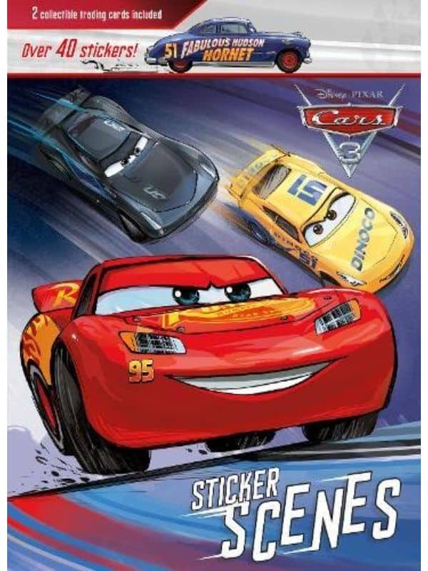 Disney Pixar Cars 3 Sticker Scenes