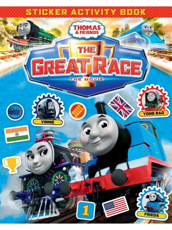 The Great Race Movie Sticker Book – Thomas & Friends