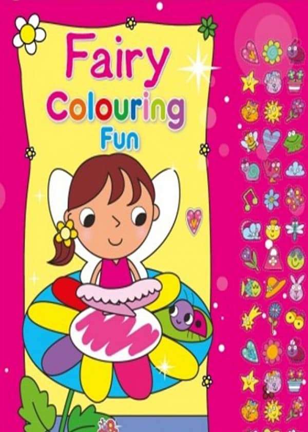 Fairy Colouring Fun with Puffy Stickers