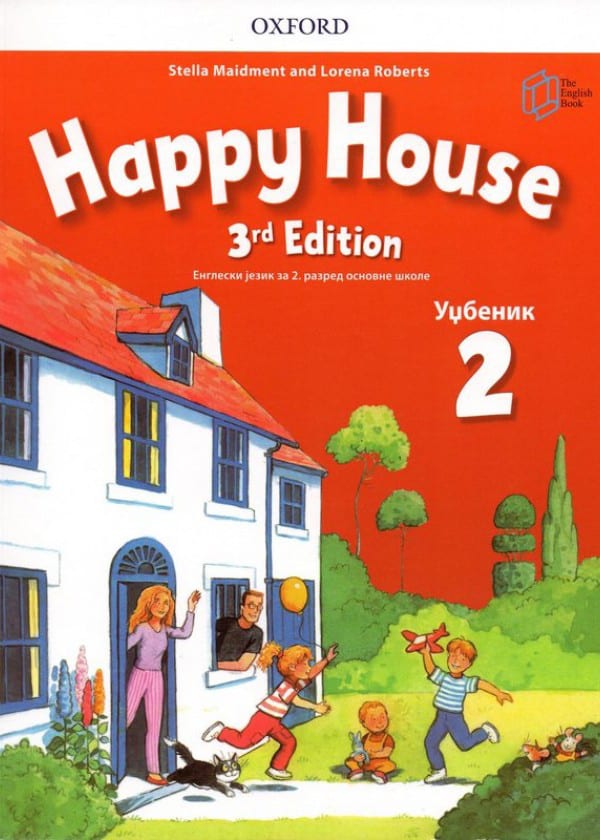 Happy House 2- udžbenik sa radnom sveskom, engleski jezik za drugi razred osnovne škole