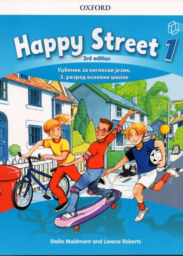 Happy Street 1
– udžbenik, engleski jezik za treći razred osnovne škole