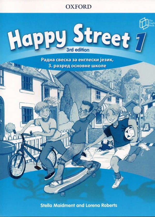 Happy Street 1
– radna sveska, engleski jezik za treći razred osnovne škole