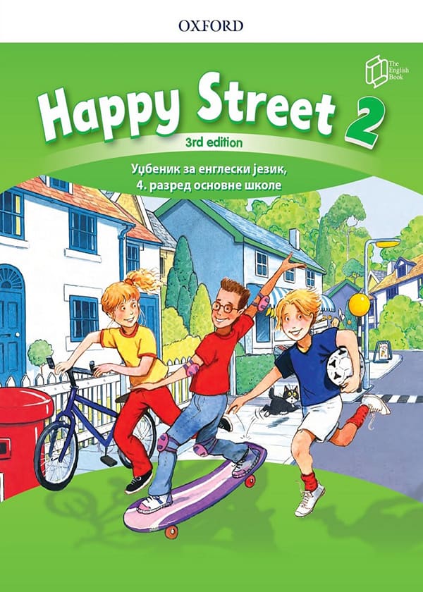 Happy Street 2
– udžbenik, engleski jezik za četvrti razred osnovne škole