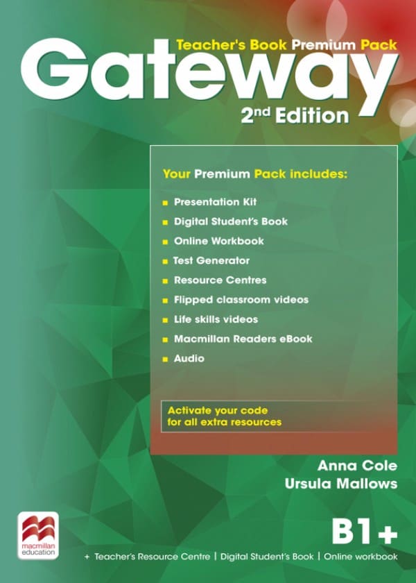 Gateway 2nd edition, B1+
– Priručnik za nastavnike premium pack