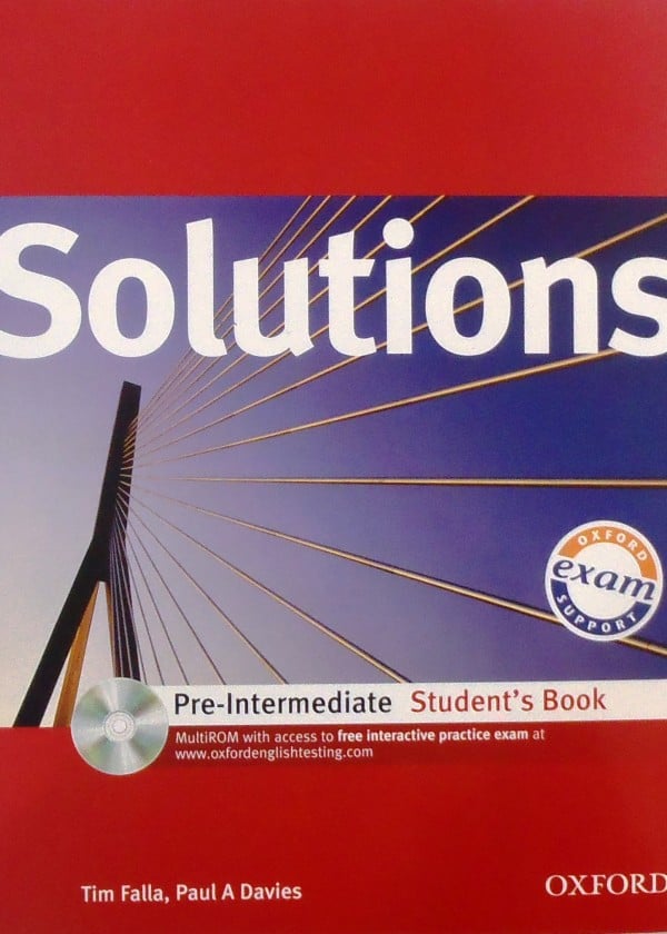 Solutions Pre-Intermediate – Student’s book Pack
