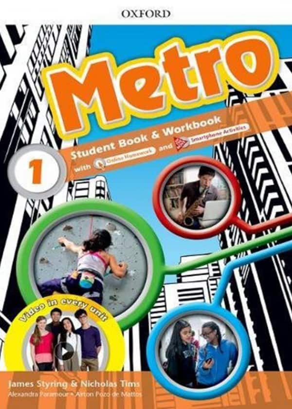 Metro Level 1 – Student Book and Workbook Pack