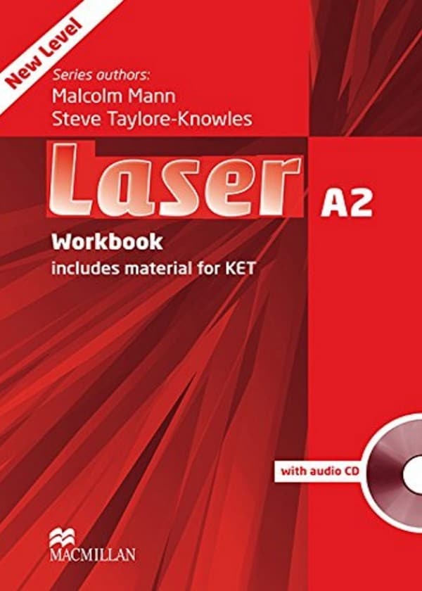 Laser A2 – Workbook without Key + Audio CD Pack
