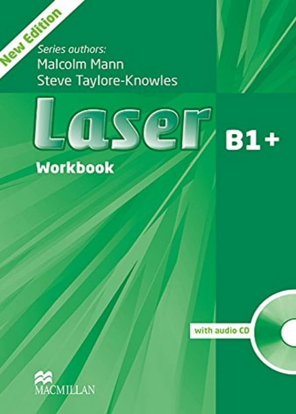 Laser 3rd edition, B1+ – Workbook without Key and CD Pack