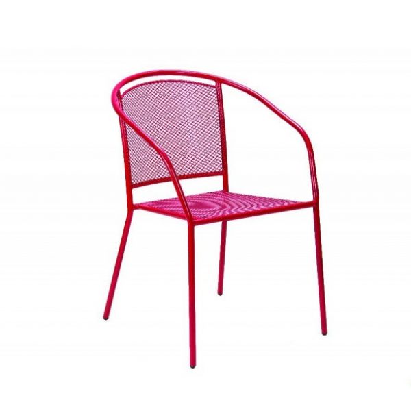 Metalna stolica – crvena Arko