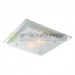 FORMA PLAFONJERA UKRASNA KVADRATNA E27 X 2 X 60W/230V/50HZ