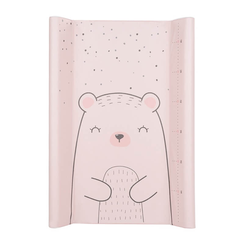 Kikka Boo tvrda podloga za povijanje 80x50cm Bear With Me Pink