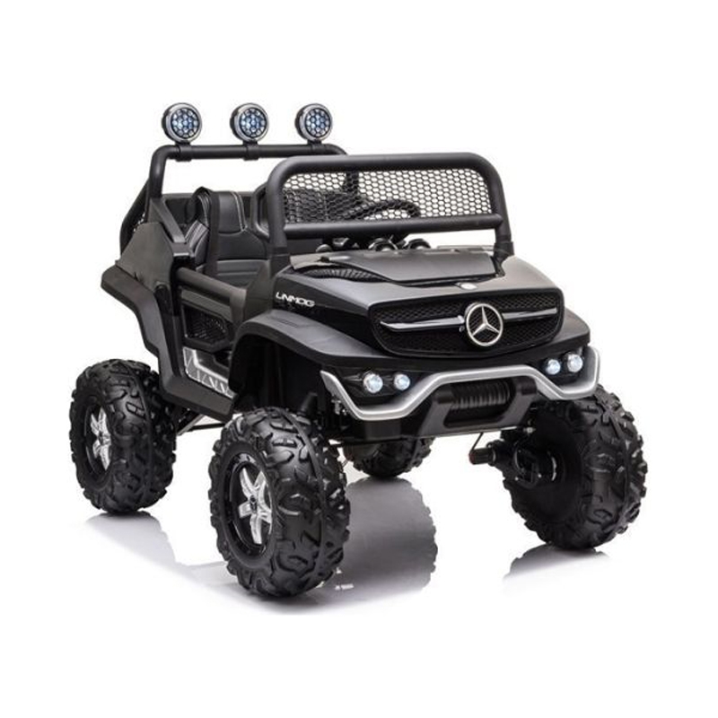 BBO automobil na akumulator (12V) JL-199 Mercedes-Benz Unimog Black