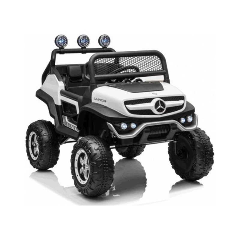 BBO automobil na akumulator (12V) JL-199 Mercedes-Benz Unimog White