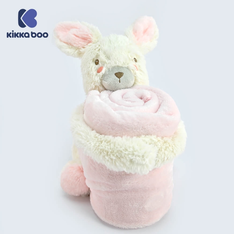 Kikka Boo set bebi ćebence+plišana igračka Rabbits In Love