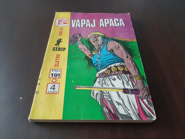 ZS Zlatna Serija 191 Vapaj Apaca Price s divljeg zapada