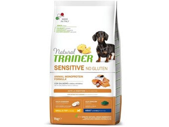 Trainer Natural SENSITIVE No Gluten hrana za pse - Losos - Small&amp;Toy Adult 2kg