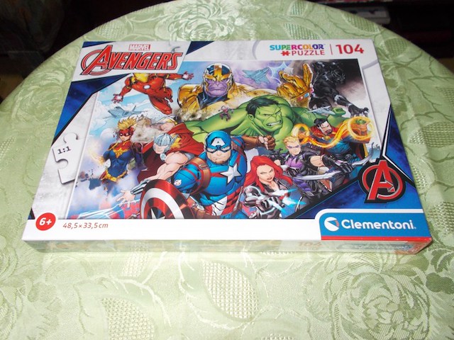 Marvel Avengers - Super Color Puzzle - Clementoni
