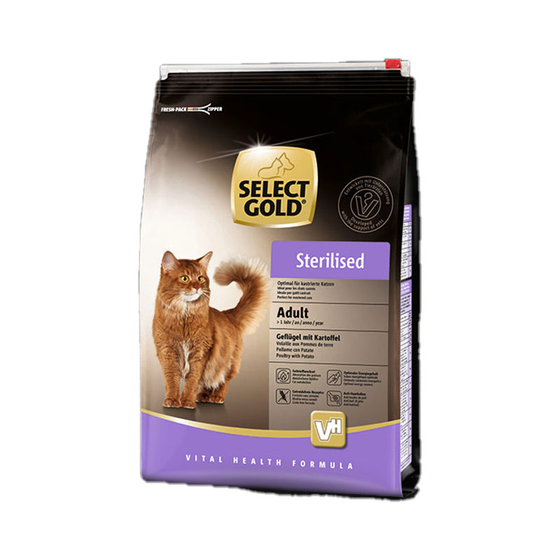 Select gold za sterilisane mačke piletina krompir 7kg