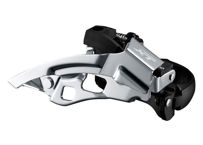 MENJAČ PREDNJI SHIMANO DEORE XT FD-T8000-L 3X10 SA ŠELNOM 34.9MM (+28.6/31.8 ADPT) 48T LOW CLAMP TOP-SWING DUAL-PULL 66-69