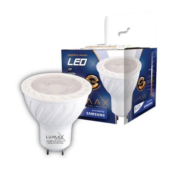 LED SIJALICA LUMAX MR16 8W 480LM 220VAC, 3000K ILI 6500K