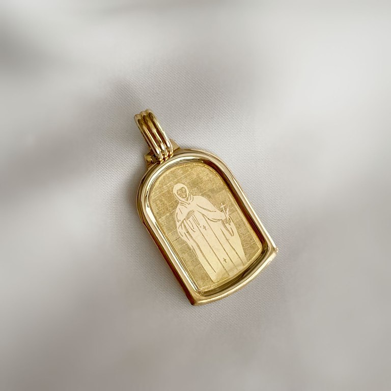 Sveta Petka, zlatna ikona privezak