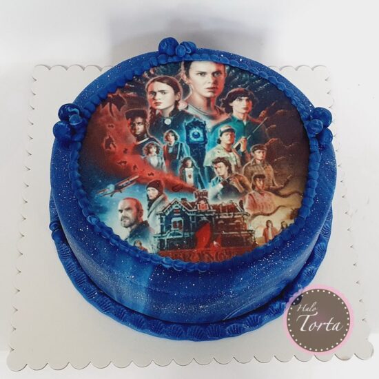 Stranger Things torta sa slikom