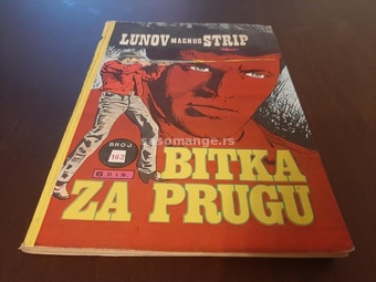 Lunov Magnus Strip 162 Bitka za prugu Kit Teler Mali rendzer Lib23 Odlican