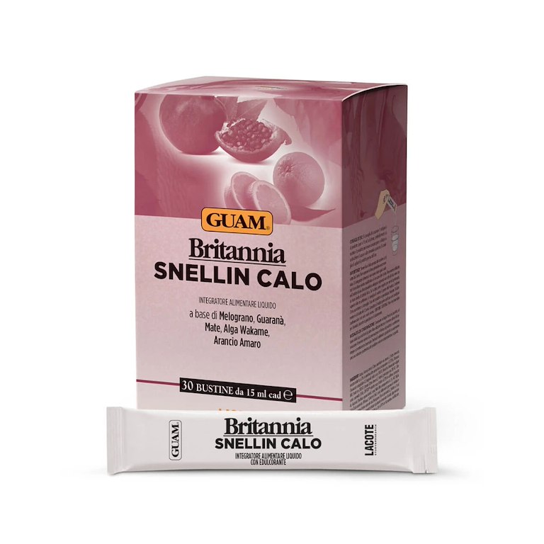 GUAM® Britannia SNELLIN CALO; za Mršavljenje i Sagorevanje Masnih naslaga; Ubrzavanje Metabolizma 30x15 mL