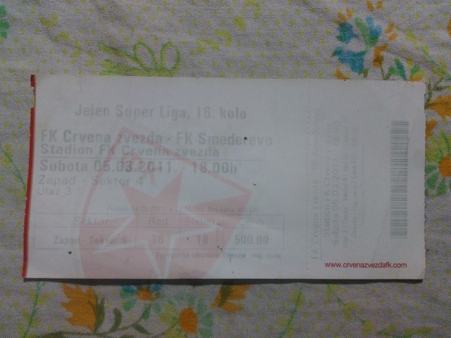 Crvena Zvezda - Smederevo 05.03.2011.