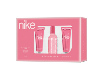 Poklon set za žene 3 u 1 Trendy Pink Nike NKS 021106