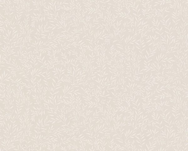 A.S. CRÉATION WALLPAPER «COTTAGE, FLORAL, BEIGE, CREAM, TAUPE, WHITE» 390732