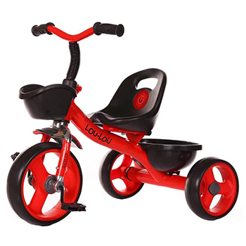 Tricikl za decu Solo Kikka Boo – crveni, KKB30120