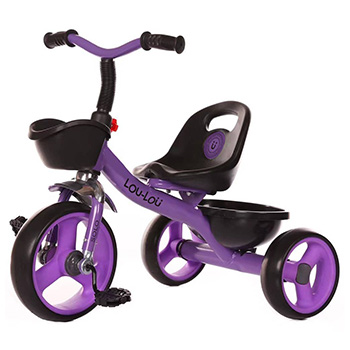 Tricikl za decu Solo Kikka Boo – ljubičasti, KKB20121