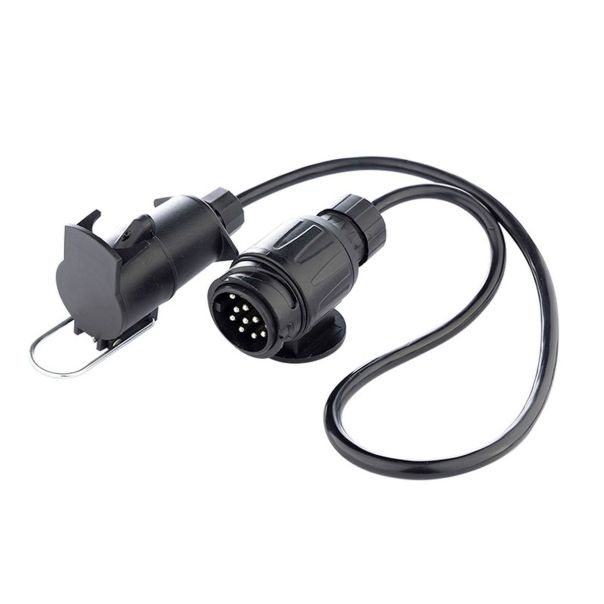 CARMOTION Konektor adapter utičnice 13-7 pinova 12v sa kablom dužine 0.75m