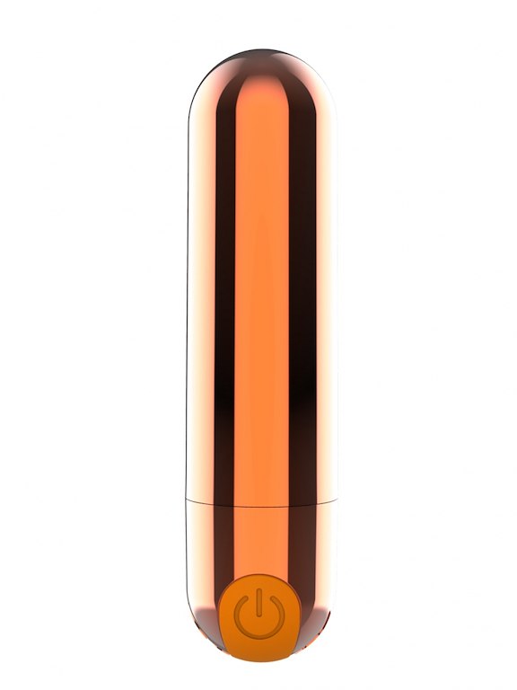 Power Bullet Glossy Rose Gold Klitoralni Stimulator