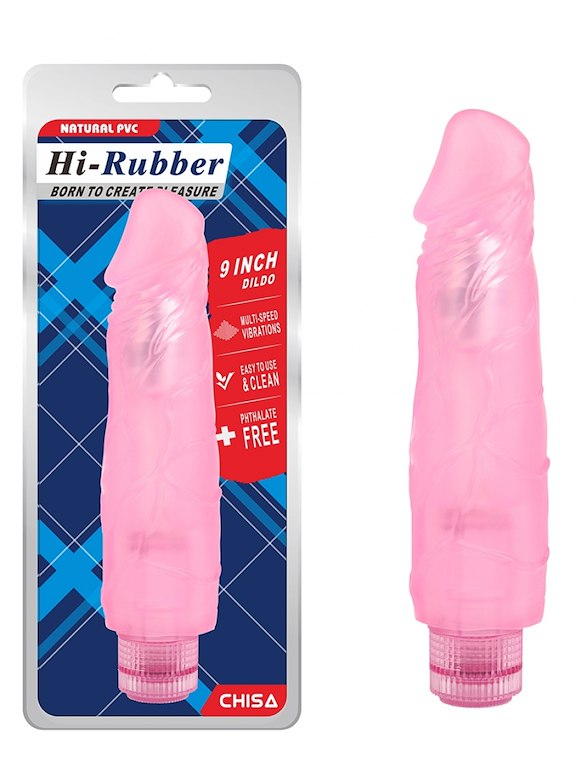 9 Inch Vibrator Pink