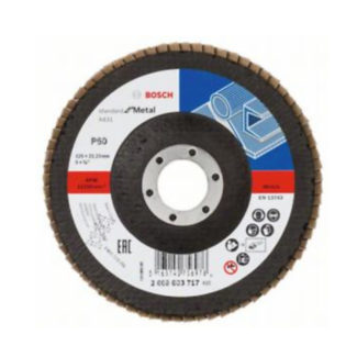 Bosch Lamelni brusni disk ravni X431, Standard for Metal Ø125 mm, G 60, 2608603717
