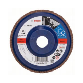 Bosch Lamelni brusni disk ravni X571, Best for Metal Ø115 mm, G 60, 2608607323