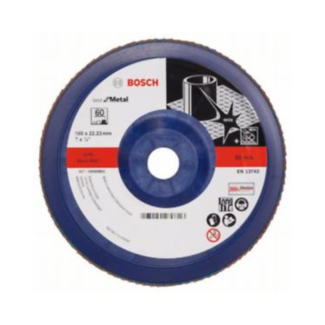 Bosch Lamelni brusni disk ravni X571, Best for Metal Ø180 mm, G 60, 2608607343