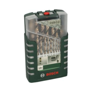 Bosch Set burgija za metal HSS-Co, DIN 338, 19 delova, 2609255133