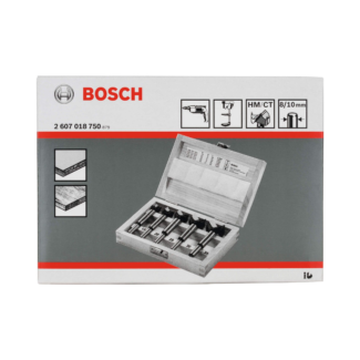 Bosch Set burgija za usecanje šarki od volfram-karbida, 5 delova, 2607018750