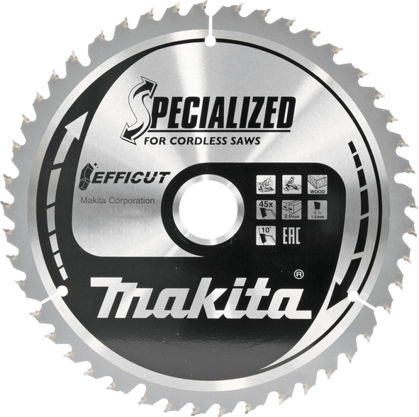 Makita List za testeru od tvrdog metala EFFICUT Ø190x20mm 25T, E-11140